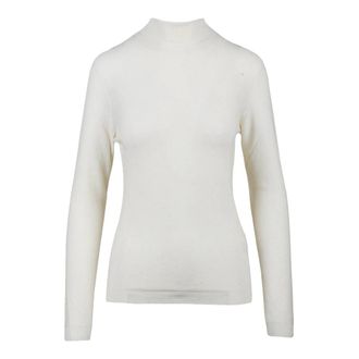 Fabiana Filippi Mad216F102 Rundhals-Pullover - - Knitwear - Damen - Wei&szlig; - M