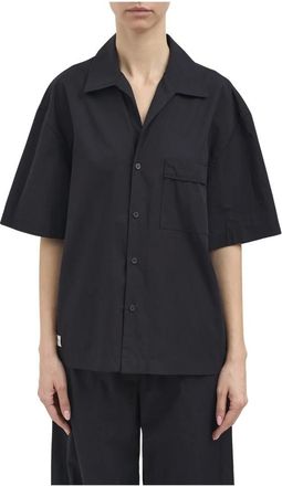Entire studios Entire Studios, Femme, Chemises, Noir, Taille: 36 FR SS Pajama Shirt