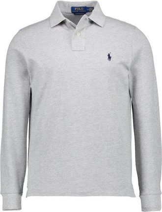 Polo Ralph Lauren Herren Polo-Shirt grau Slim Fit