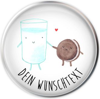 Mr. & Mrs. Panda Waschbecken Abfluss Milch Keks - Personalisierte Geschenke, Selbst Gestalten, Wunschtext, Stöpsel, Stopfen, Personalisierung, Lustige Sprüche, Kaffee,