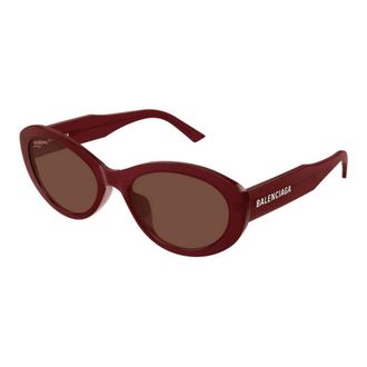 Balenciaga Panthos Sonnenbrille - - Accessories - Damen - Rot - 56 MM