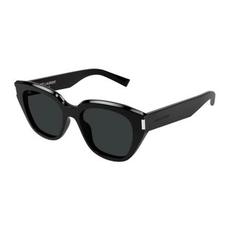 Saint Laurent Corner Angle Sonnenbrillen - - Accessories - Damen - Schwarzk - 52 MM