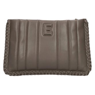Ermanno Scervino Femme, Sacs, Brun, Taille: ONE Size Pochette en similicuir