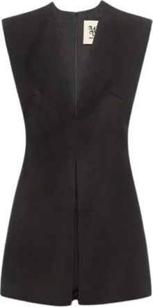 Aniye By Femme, Combinaisons et Ensembles, Noir, Taille: 40 FR Pantalons