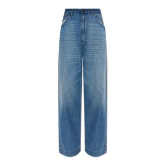 Maison Margiela Wide-Leg Jeans - - Jeans - Damen - Blau - XS