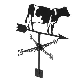 Supvox Wetterfahne Aus Eisen Im Europäischen Stil Kuh-wetterfahnen Für Hofdekoration Und Dach