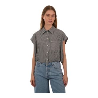 ottod'Ame Damen, Blusen & Hemden, Grau, LGr&ouml;&szlig;e