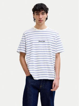 Jack & Jones Jack & Jones T-Shirt Norrebro 12291021 Wei&szlig; Relaxed Fit