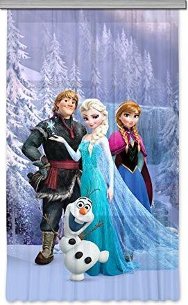 Disney AG Design FCSL 7147 Rideau, Light, 100% PES, Multicolore, 140 x 245 cm