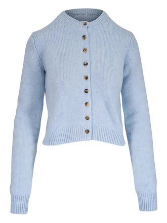 Khaite cardigan Everheart en cachemire - Bleu