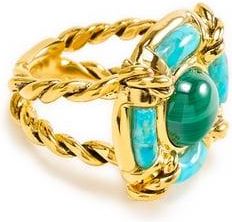 Aurélie Bidermann Bague Hilarios