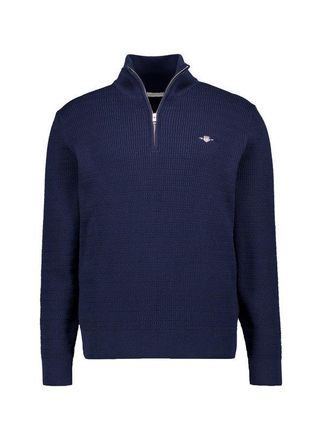 GANT Herren Troyer blau unifarben