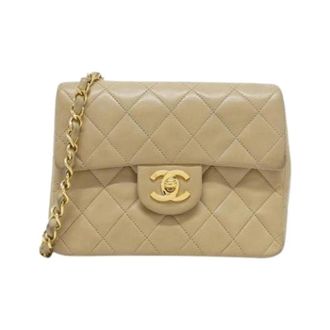 Chanel Pre-owned Vintage Schultertasche - - Pre-owned - Damen - Beige - ONE SIZE