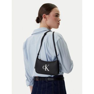 Calvin Klein Handtasche Calvin Klein Bold Ck Mini Bag LV04F1125G Schwarz