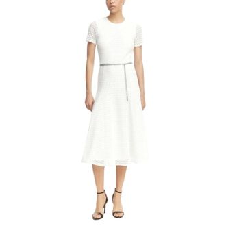 Michael Kors Damen, Kleider, Wei&szlig;, SGr&ouml;&szlig;e