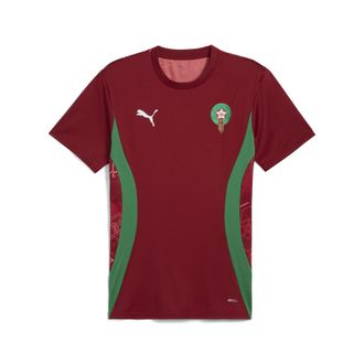 Puma Marokko Aufw&auml;rmtrikot Herren, Accessoires, Rot, S