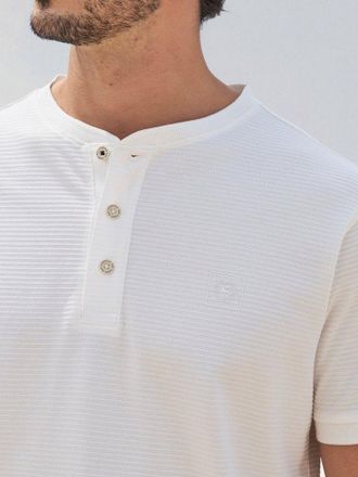 Lerros T-Shirt T-Shirt mit Rundkragen und Cool & Dry Funktion