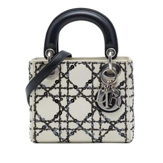 Dior Pre-owned Lady Dior Handtasche - - Pre-owned - Damen - Wei&szlig; - ONE SIZE