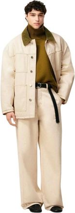 Ami Homme, Vestes, Beige, Taille: M Denim Vestes