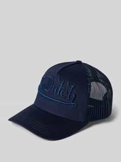 Von Dutch Trucker Cap mit Label-Stitching