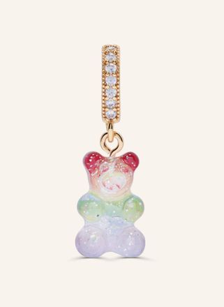 Crystal Haze Crystal Haze Anh&auml;nger Rainbow Nostalgia Bear By Glambou gold