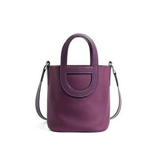Generic Sac seau en cuir tendance pour femme. Sac &agrave; main de luxe avec poign&eacute;e sup&eacute;rieure, bandouli&egrave;re amovible et compartiment int&eacute;rieur pour les voyages