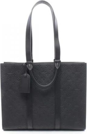 Louis Vuitton unisex, Pre-owned, Noir, Taille: ONE Size Pre-owned Vintage Taurillon Tote