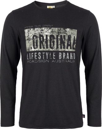 Roadsign Langarmshirt Original Lifestyle (1, 1-tlg., 1) mit Marken-Print