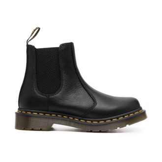 Dr. Martens Schwarze Leder Chelsea Boots - - Shoes - Damen - Schwarzk - 37 EU