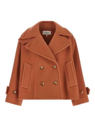 Chlo&eacute; Manteau Court - Couleur Chair