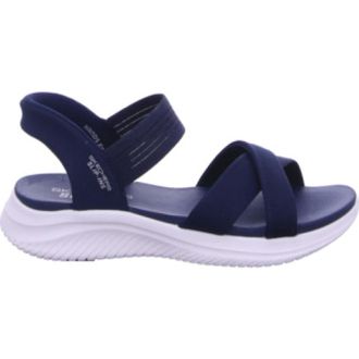 Skechers Femme, Chaussures, Bleu, Taille: 38 EU Sandales Bleues pour Femmes, &Eacute;l&eacute;gantes et Confortables