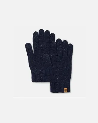 Timberland Set aus gesprenkeltem Wollmischgewebe in Dunkelblau, Blau