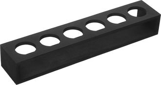 Cabilock Holz Shot Glass Halter Glas Tablett Organizer für Bar und Restaurant Stilvoller Getränkehalter für Whiskey Tequila Wein Stabiler Servier Displaystände