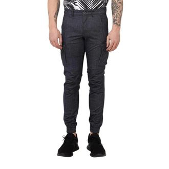 Gas Gas, Homme, Pantalons, Bleu, Taille: XS Pantalon fusel&eacute;