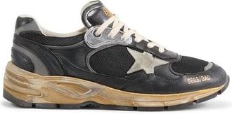 Golden Goose Baskets basses RUNNING DAD NEW en cuir m&eacute;lang&eacute;