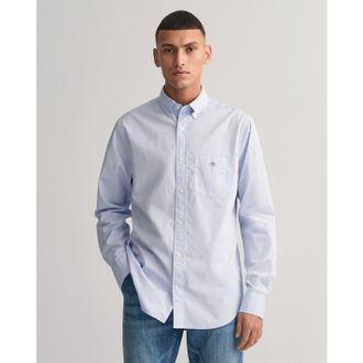 GANT Hemd f&uuml;r Herren, Popelin (Blassblau)