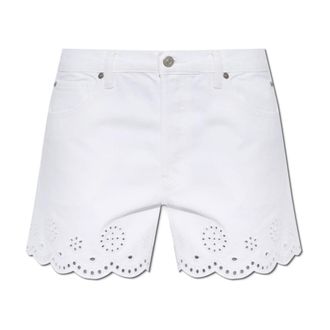 Frame Denim Einzigartige Denim-Shorts - - Shorts - Damen - Wei&szlig; - W26