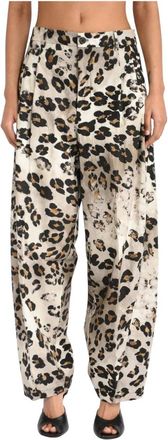 Laneus Femme, Pantalons, Multicolore, Taille: 36 FR Tapered Pantalons