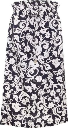 Liu Jo Femme, Jupes, Multicolore, Taille: 44 FR Gonna in cotone stampata