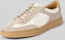 HUGO BOSS Low Top Sneaker aus echtem Rindsleder Modell KIERAN_TENN