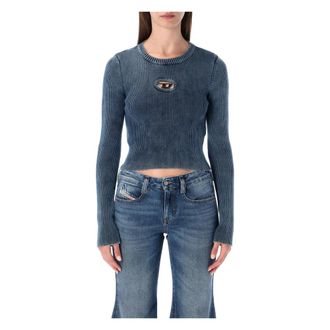 Diesel Anker-Stil-Modell f&uuml;r Boote - - Knitwear - Damen - Blau - XS