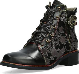 Laura Vita Bottines Femme Emcmao 67, Pointure:37 EU, La Couleur:Noir