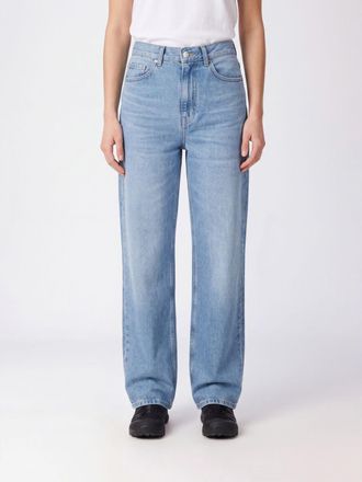 Carhartt Work in Progress Jane Flare-Jeans mit mittlerer Leibh&ouml;he aus Baumwolltwill