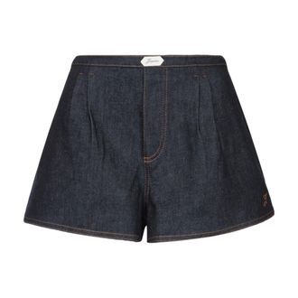 Jacquemus Femme, Shorts, Bleu, Taille: 38 FR Le Short De-N&icirc;mes Amelo