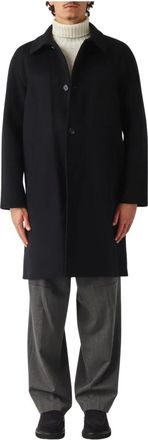 Palt&ograve; Homme, Manteaux, Bleu, Taille: XL Manteau en laine Maurilio