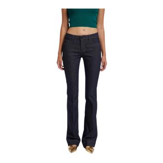 Emma & Gaia Bootcut-Jeans - - Jeans - Damen - Schwarzk - XS