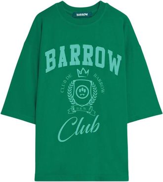 Barrow Barrow, Homme, Tops, Vert, Taille: L Jersey T-Shirt