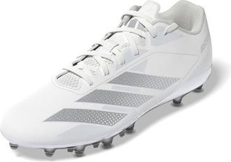 adidas Adidas Homme Adizero Electric.2 American Football Basket, Blanc argenté métallisé Blanc, 44 EU