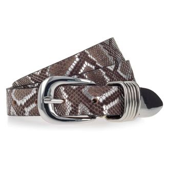 B.Belt B.belt - Ceinture en cuir Isabella 25 mm - Femme - Accessoires - Brun - Taille: 95 CM