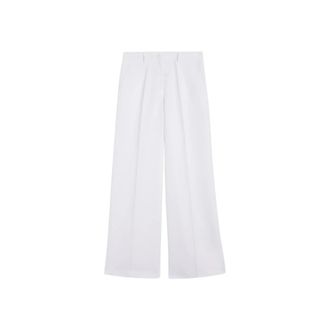 Aspesi Wide Hosen - - Trousers - Damen - Wei&szlig; - XS